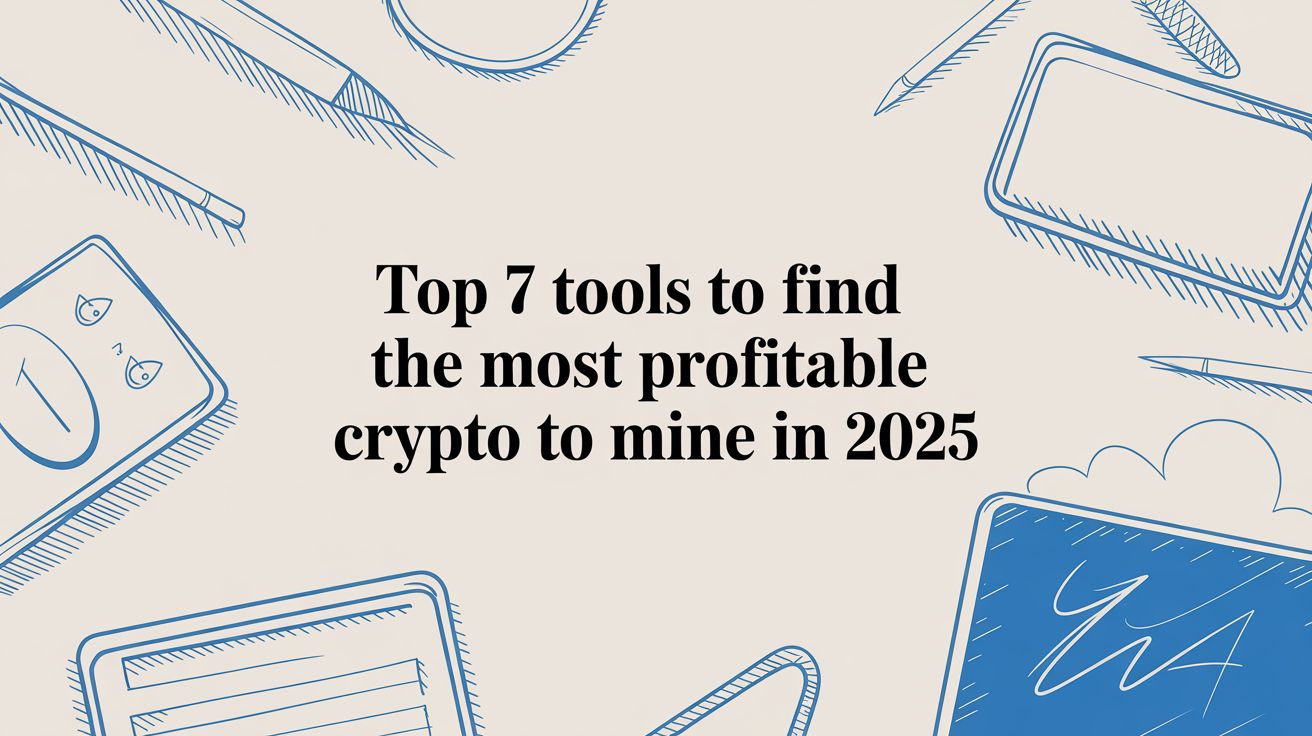 Top 7 Tools to Find the Most Profitable Crypto to Mine in 2026