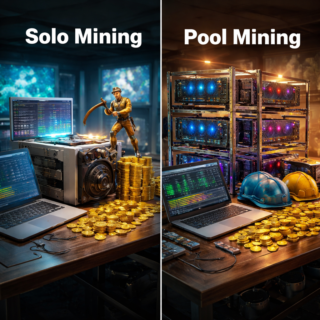 Solo Mining or Pool Mining in 2026: Which Is More Profitable for US Miners?
